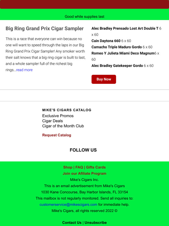 Mike's Cigars: This CAO Engine Lighter Special Is Packed With Horse ...