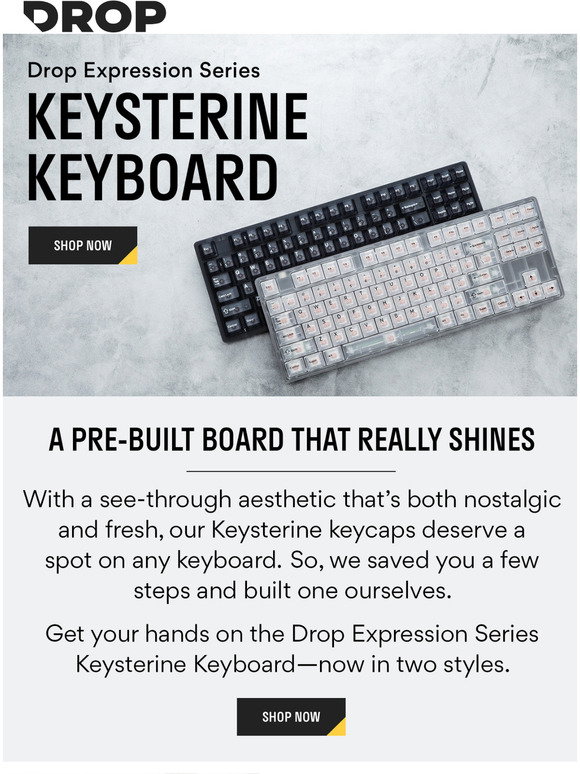 Drop: Our Keysterine Caps Are Coming to a New Keyboard | Milled
