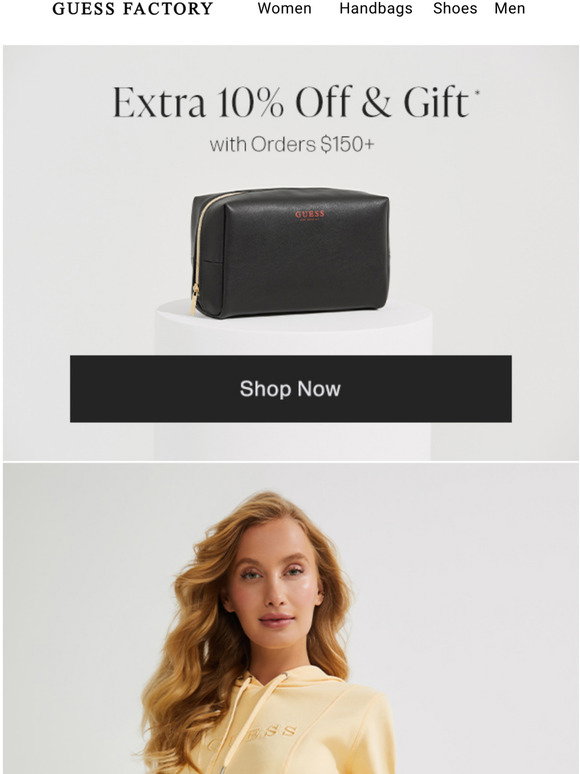 Guess: Extra 10% Off | New Arrivals | Milled