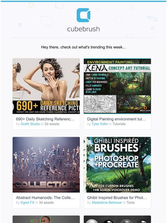 Cubebrush: Trending Products of the Week | Milled