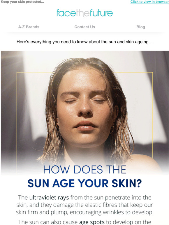FaceTheFuture.co.uk: Did You Know That It's Sun Awareness Week? | Milled
