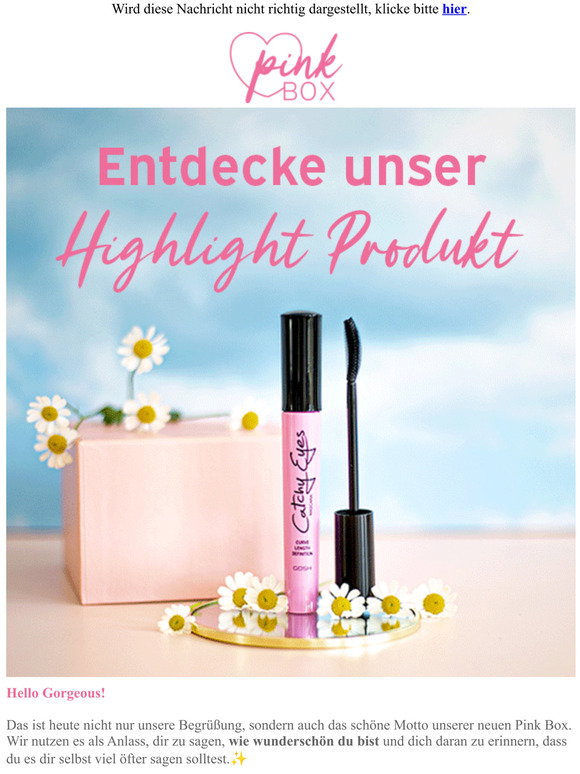 Pink Box: Catchy Eyes & Positive Vibes mit der neuen Pink Box | Milled