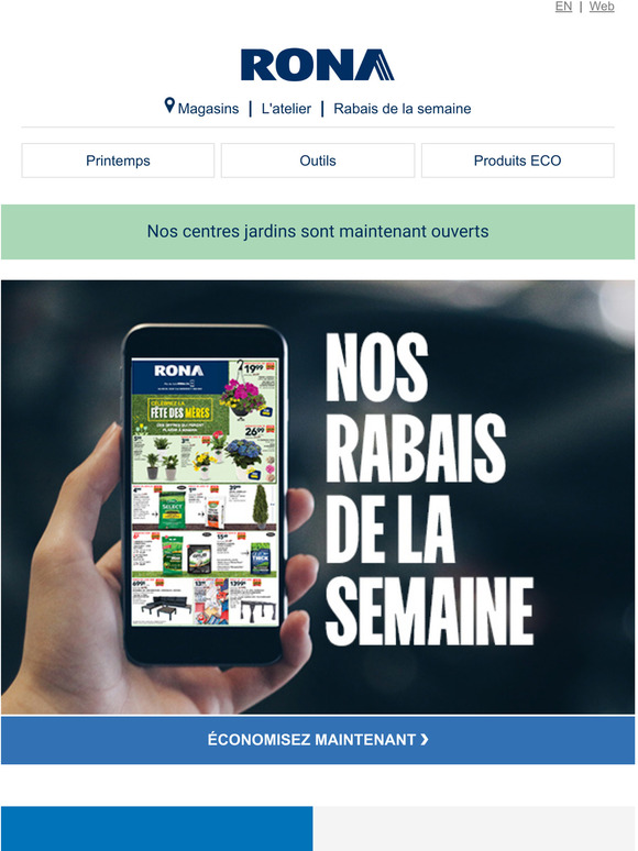 RONA: Dcouvrez les rabais de la semaine | Milled