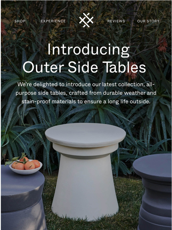 Outer: New Product Alert: Meet Our Brand-New Side Tables | Milled