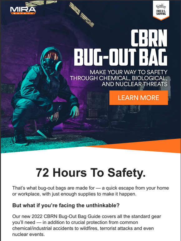 MIRA Safety: Your CBRN Survival Backpack | Milled