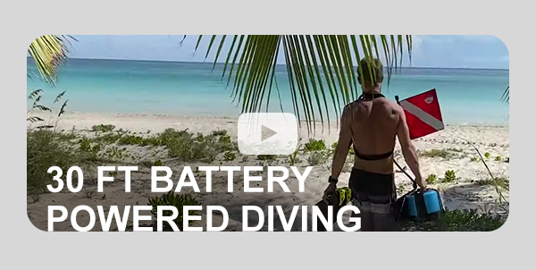 LeisurePro: BLU3's Tankless Dive System = Diving Innovation | Milled