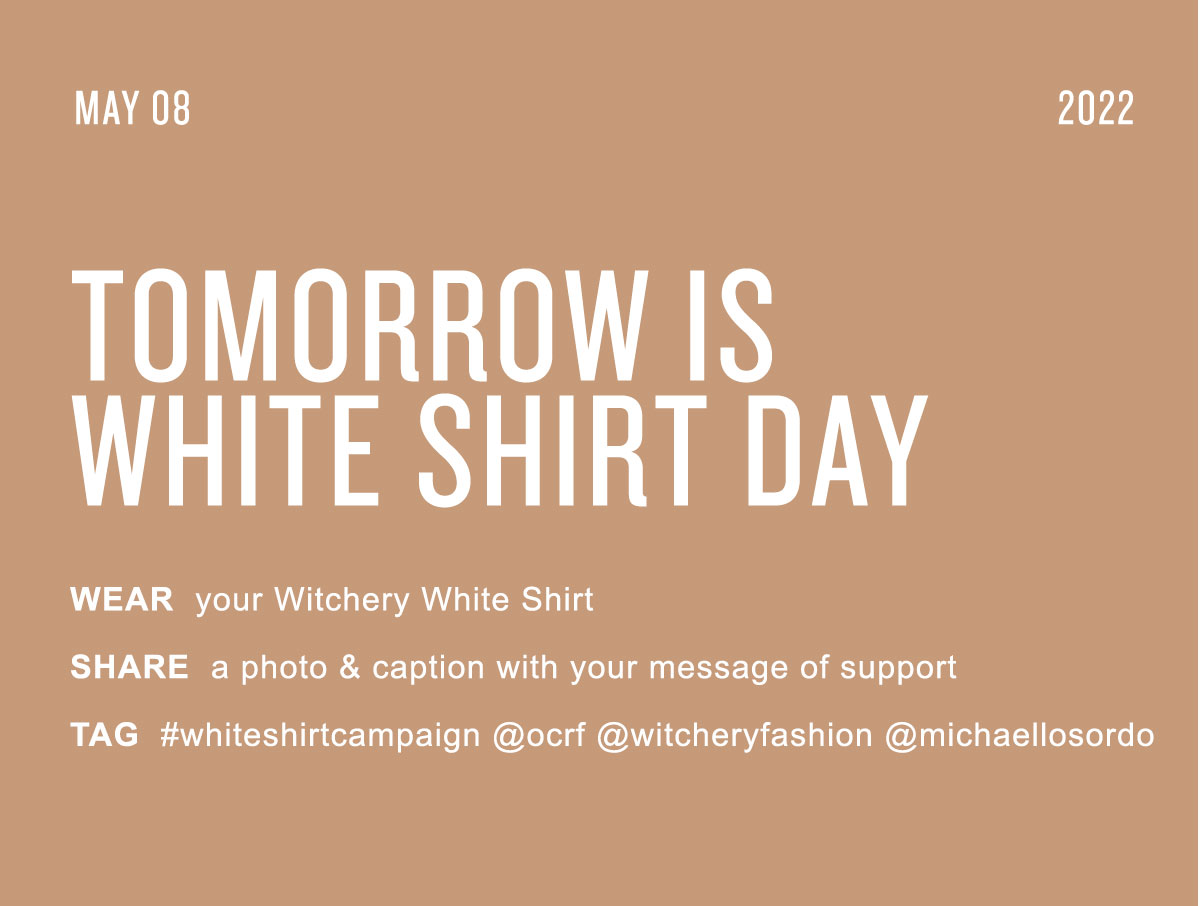 Witchery: TOMORROW IS WHITE SHIRT DAY | Milled