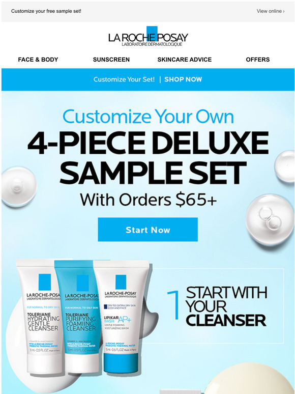 La Roche-Posay: Build Your Free Sample Set | Milled