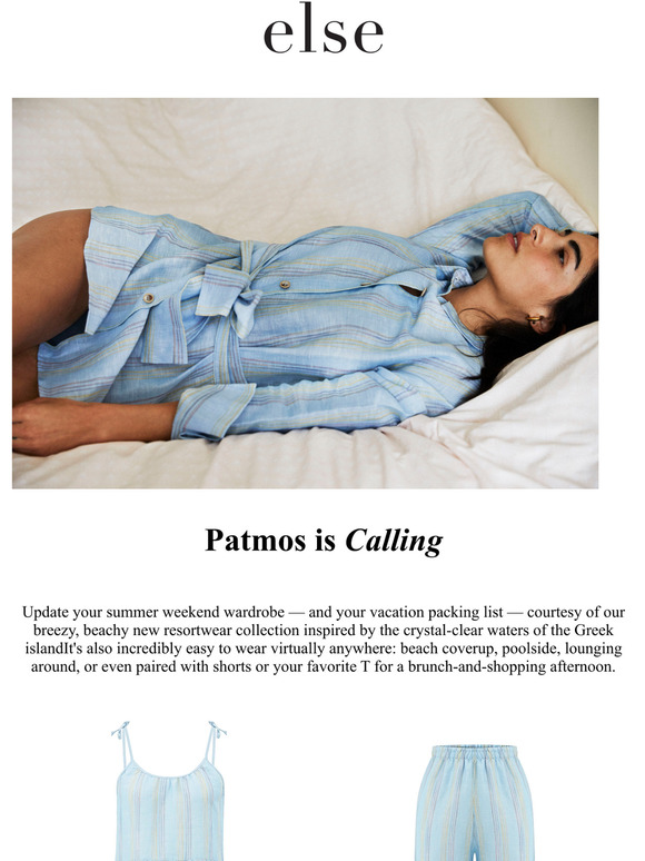 Else: Your Summer Weekend Wardrobe Is Here | Milled