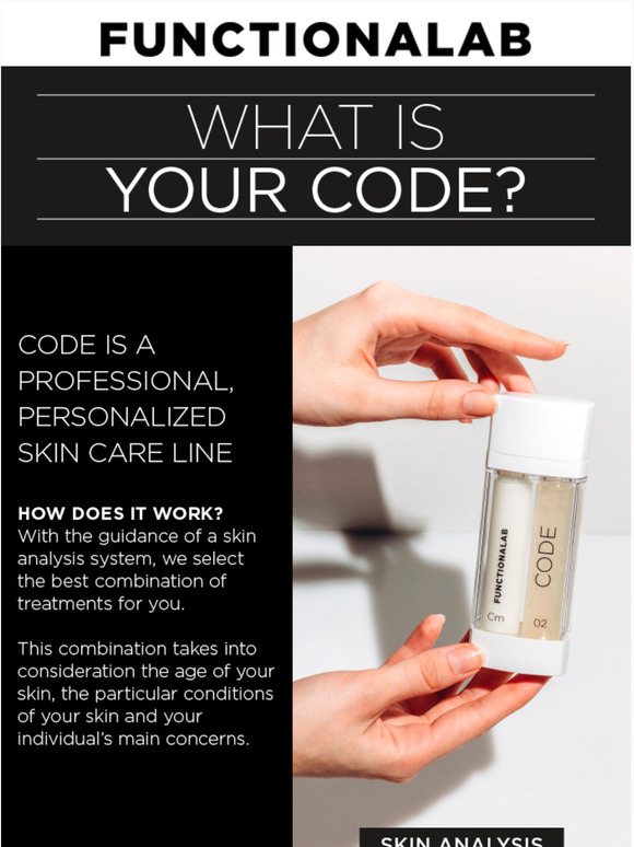 Functionalab: What is your CODE ? Let's discover it. | Milled