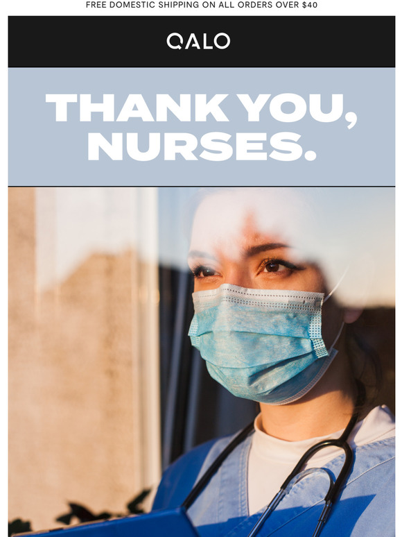 QALO: Proud to support our Nurses | Milled