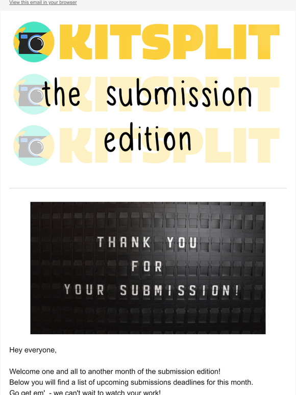 KitSplit: The Submission Edition | Milled