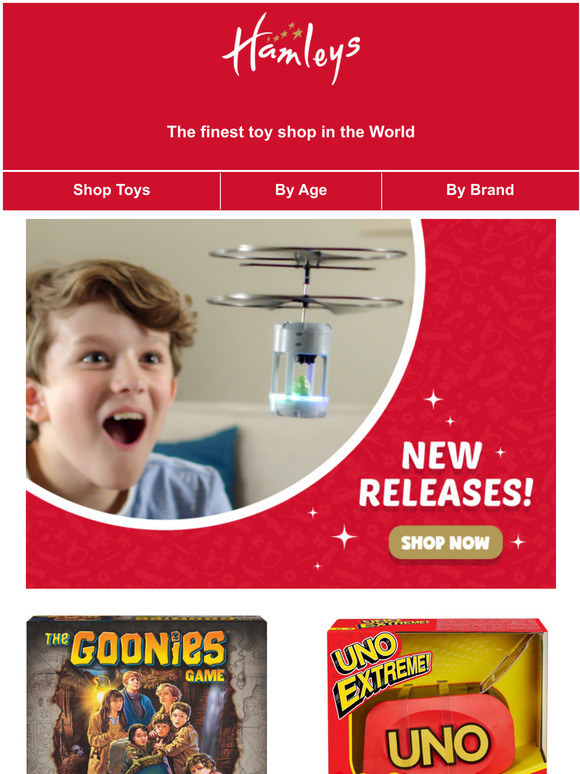 Hamleys: All NEW games have landed at Hamleys! | Milled