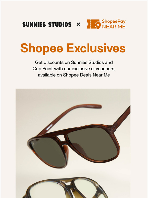 Sunnies Studios: Shopee Excusive Discounts | Milled
