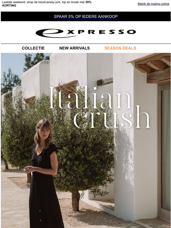Expresso: NEW IN: het thema Italian Crush | Milled