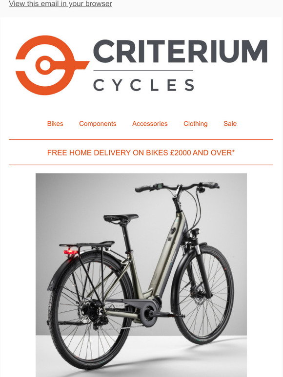 Criterium Cycles: New Bianchi e-Bike now in stock! | Milled
