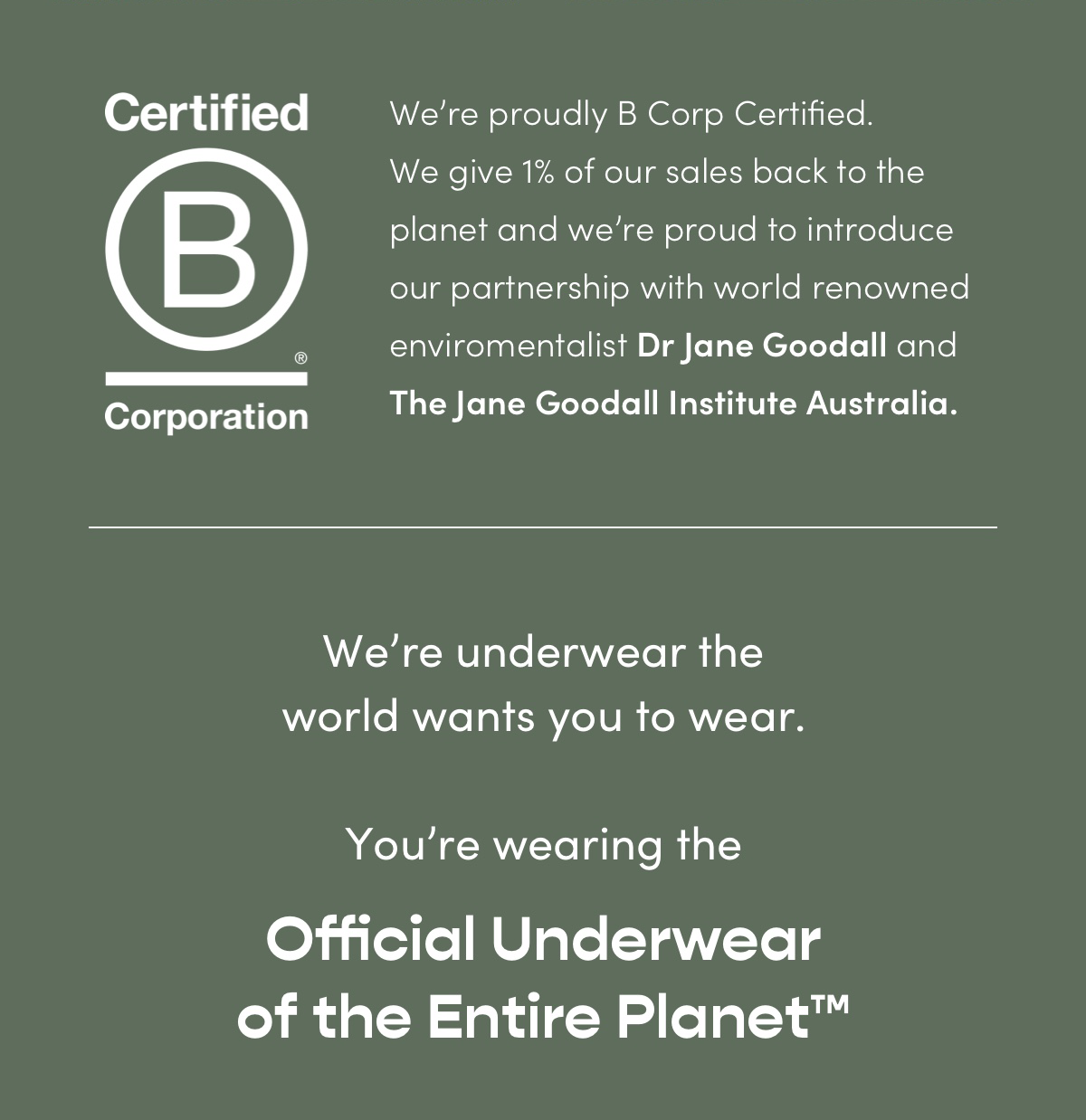 Boody: Start Wearing The Official Underwear Of The Entire Planet | Milled