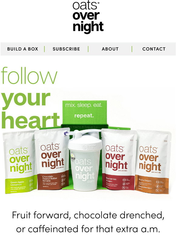 Oats Overnight: Build Your Custom Box Today. | Milled