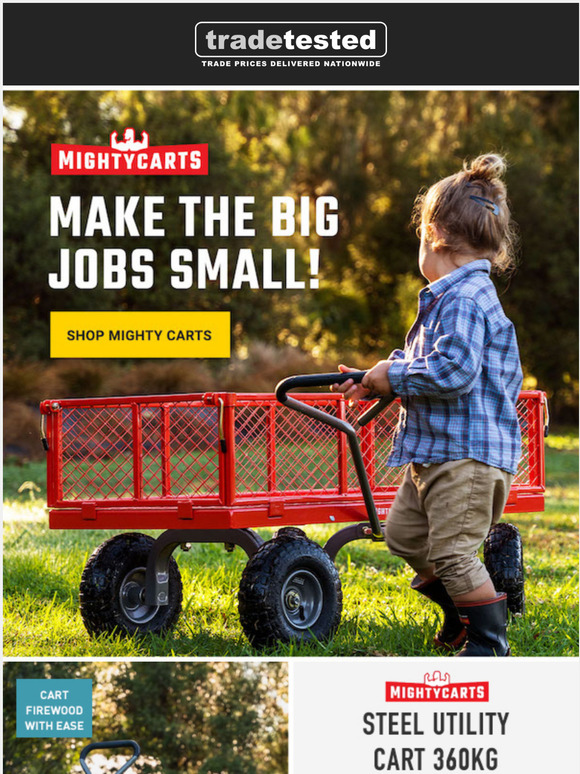 Trade Tested: Mighty Carts - the ultimate hauler | Milled