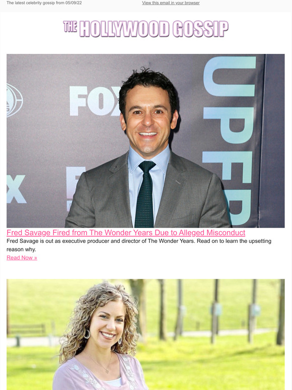 The Hollywood Gossip Fred Savage Fired From The Wonder Years Due To