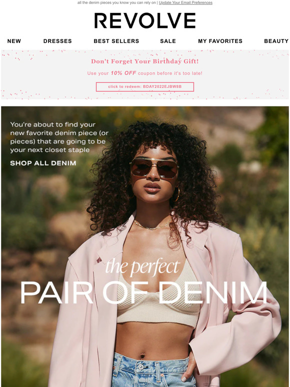 REVOLVE: denim, denim, denim | Milled