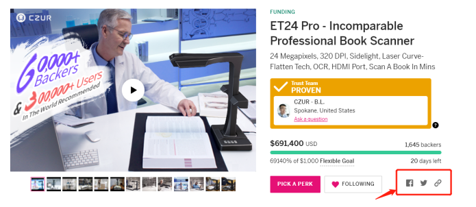 Indiegogo: Update #15 from ET24 Pro - Incomparable Professional Book ...