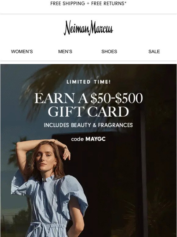 Neiman Marcus: Shop new collections now & earn a reward | Milled