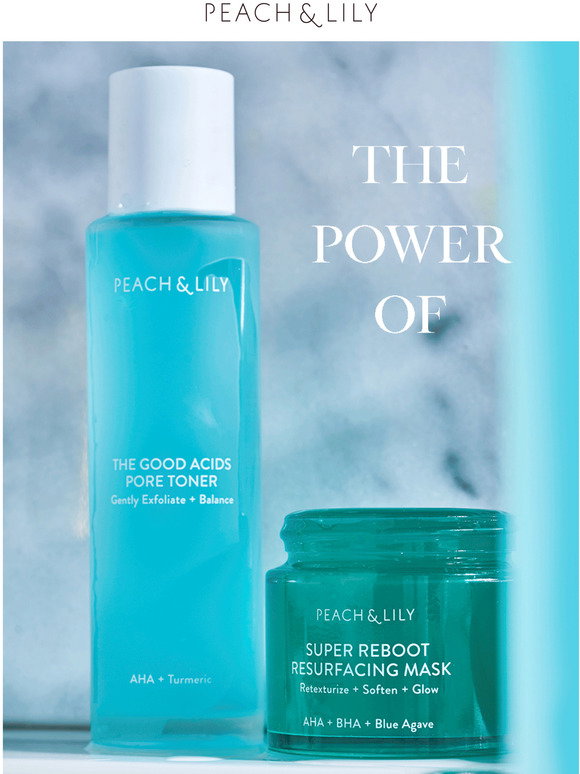 Peach and Lily: AHA and BHA, explained. | Milled