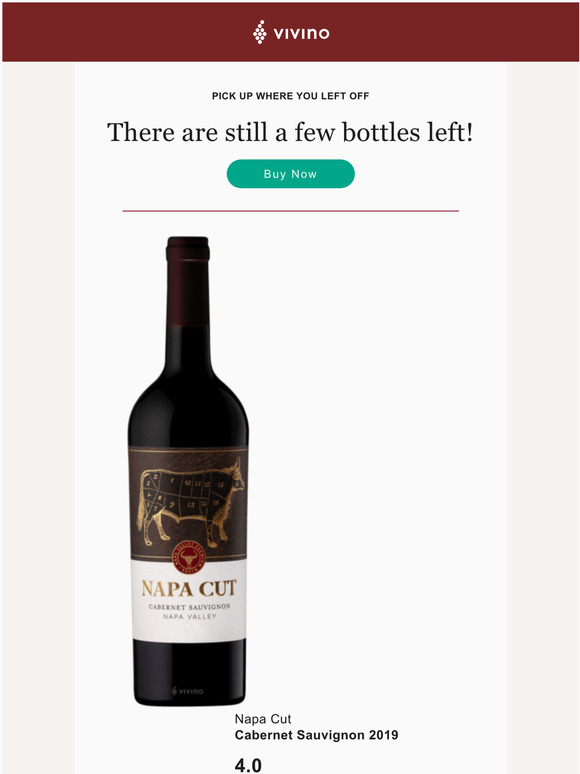 Vivino: You won't regret it: Napa Cut Cabernet Sauvignon | Milled