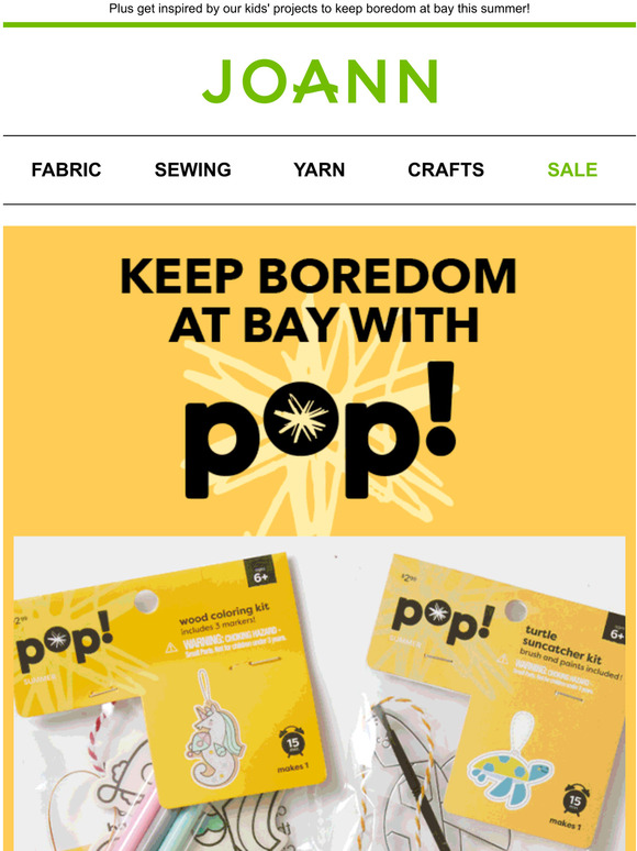 Jo-Ann Fabric and Craft Store: Check out our kids' craft supplies ...