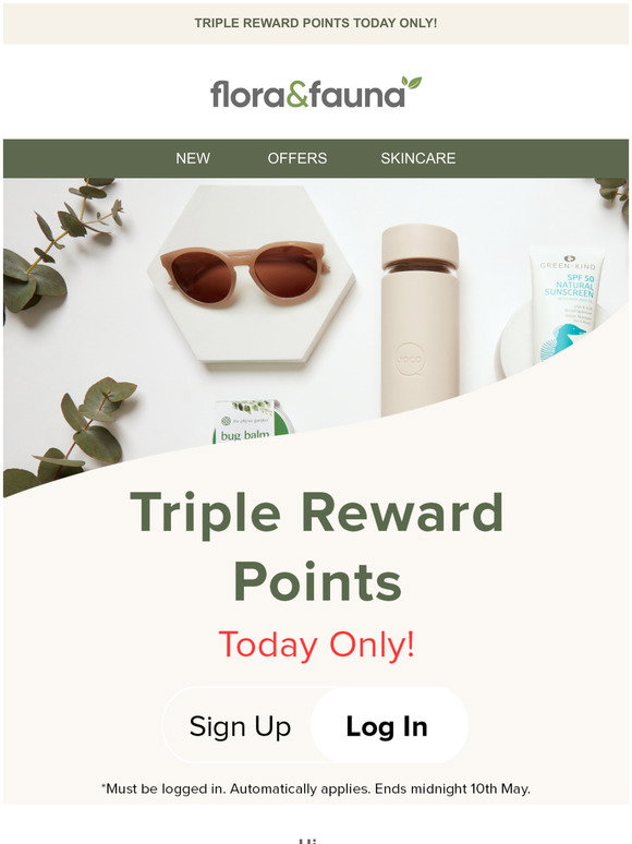 Flora and Fauna: Triple Reward Points For The First Time Ever! | Milled