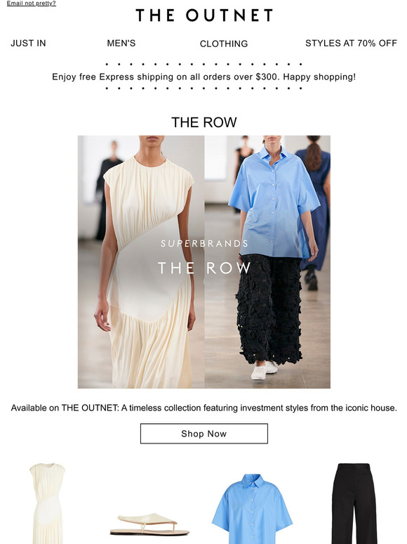 The Outnet: Featuring The Row | Milled