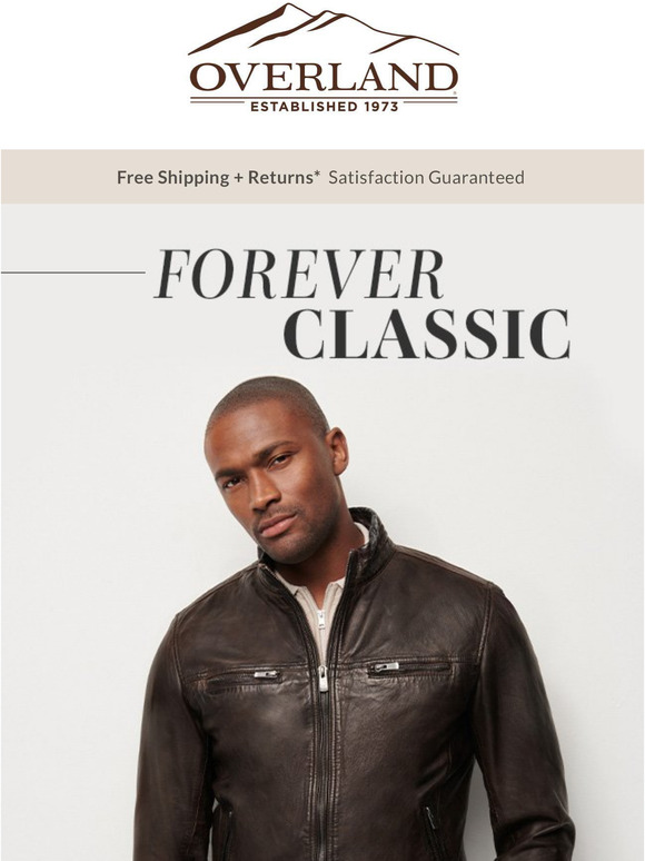 Overland: Leather Jackets with Timeless Appeal | Milled