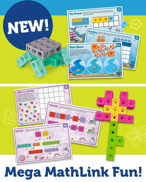 Learning Resources: Two New MathLink Cube Sets for You! (Pre-order NOW ...