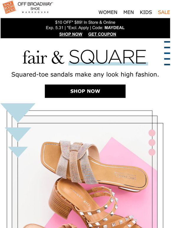 Rack Room Shoes: Summer is coming! Sandals you'll need | Milled