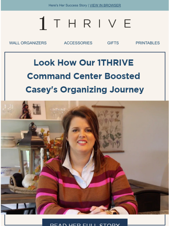 Thrive: Learn How Casey Organized Her Family | Milled