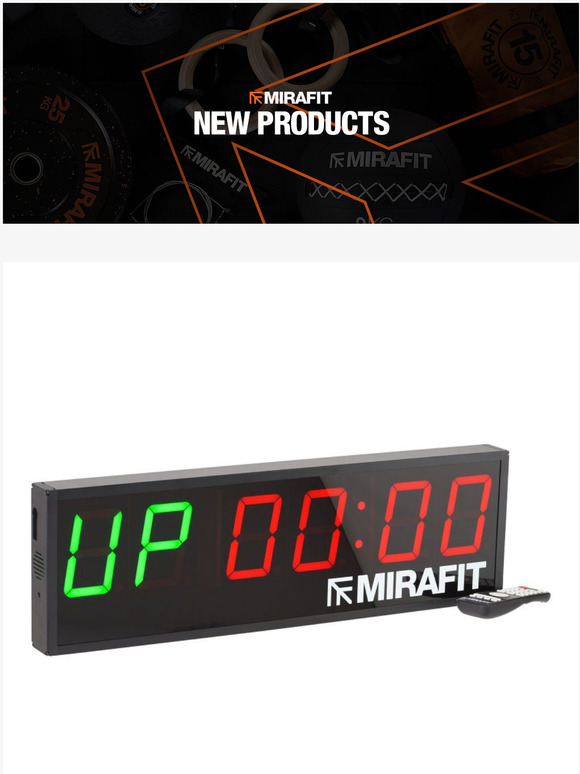 mirafit: Our New Gym Timers Are Here! | Milled