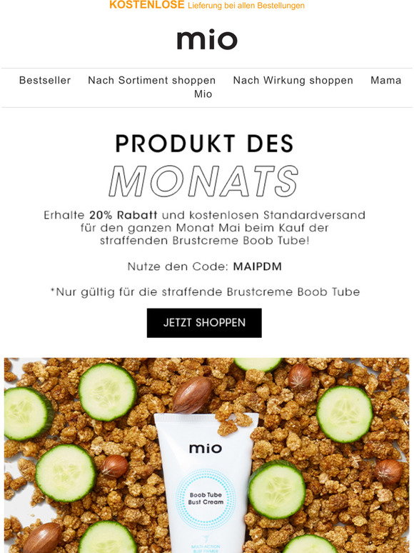 Mio Skincare: Und das Produkt des Monats ist... | Milled
