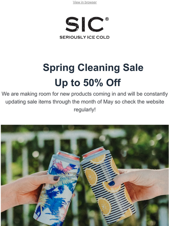 SIC Cups: Spring Cleaning Sale | Milled