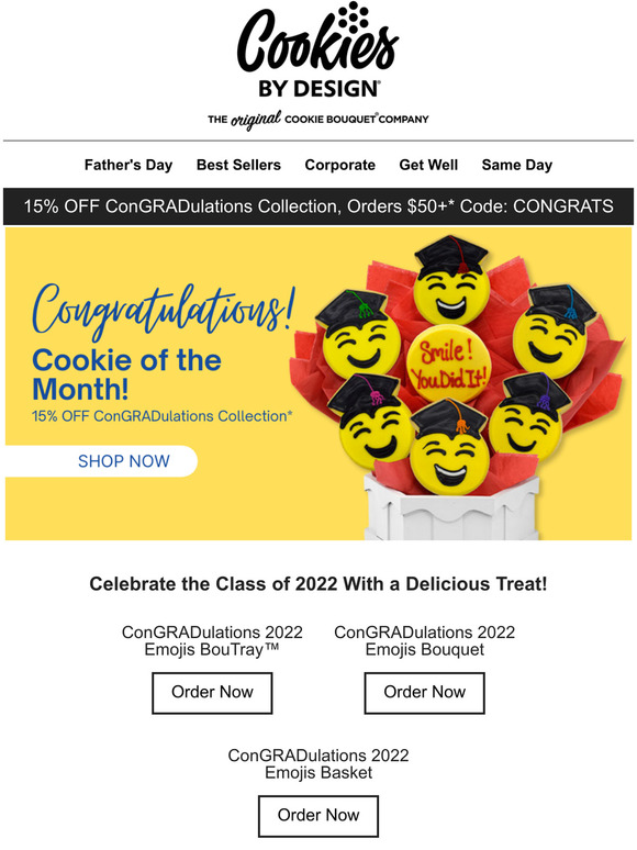 Cookies by Design: Graduation Deals You Don't Want To Miss - Cookie of ...