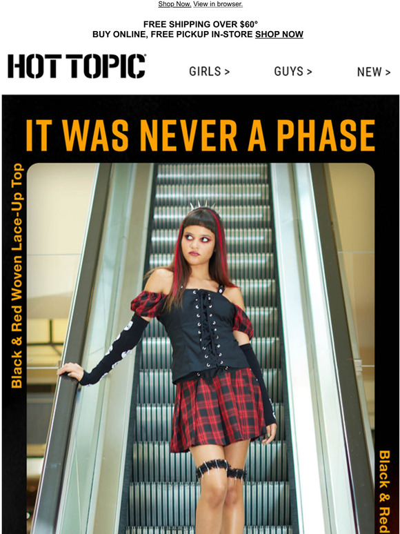 Hot Topic: Tell everyone it's not a phase in edgy new pieces | Milled