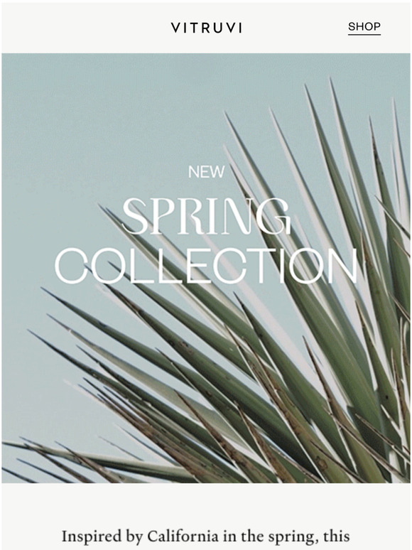 vitruvi: Our first-ever spring collection is here | Milled
