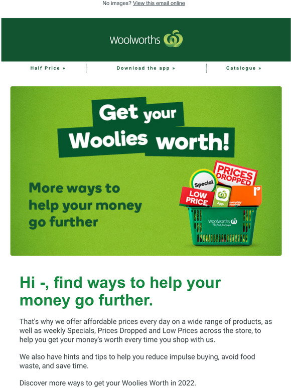 Woolworths: Get your Woolies worth | Milled