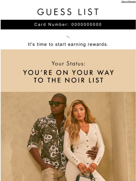 GUESS: Take Advantage of Your Perks & Rewards | Milled