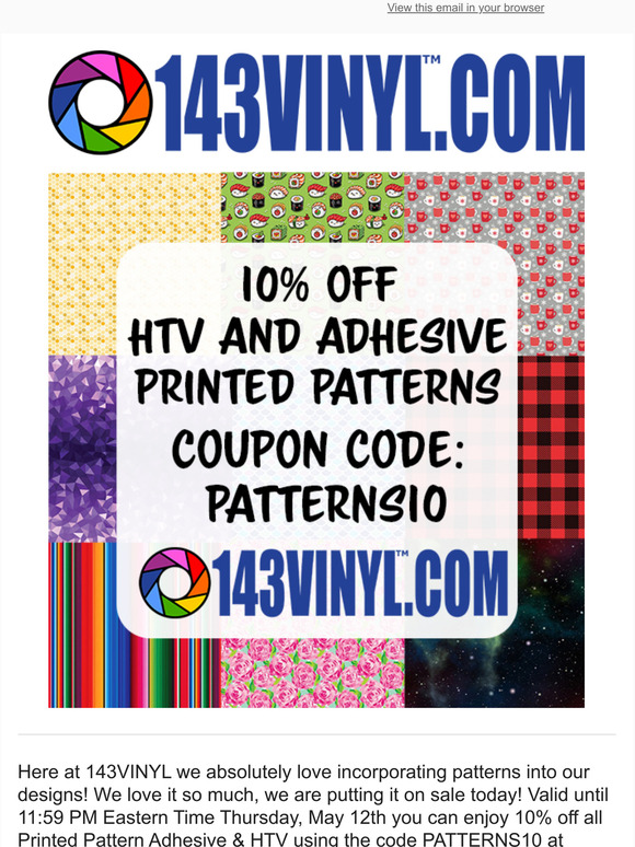 143Vinyl: Get Your Favorite Patterns on Sale Now! | Milled