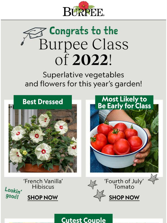 Burpee: Hats Off to the Burpee Class of 2022! | Milled