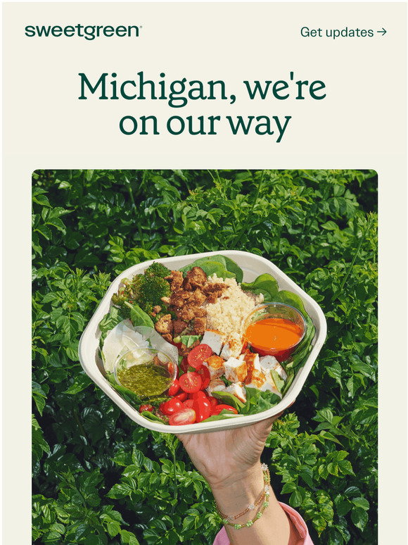 Sweetgreen: Michigan, psst | Milled