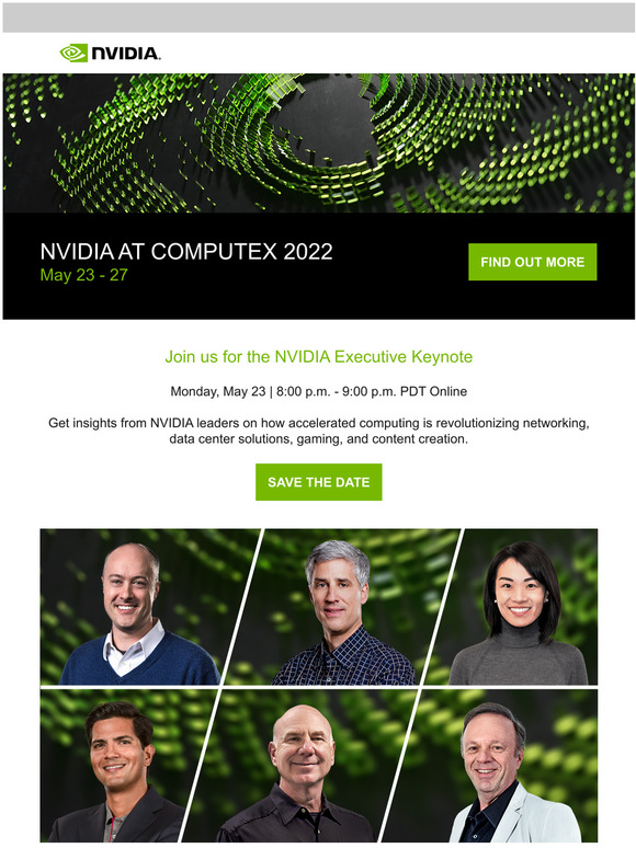 Nvidia: Save the Date: NVIDIA at COMPUTEX. | Milled