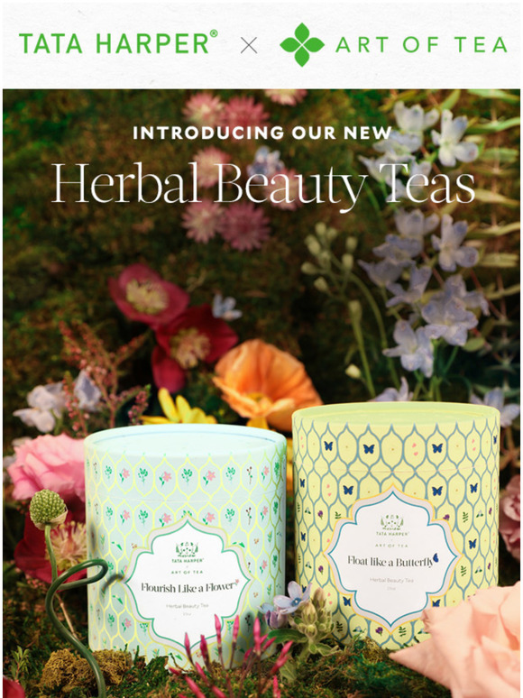 Tata Harper: NEW Herbal Beauty Teas | Milled