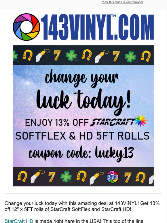 143Vinyl: It's Your Lucky Day! | Milled